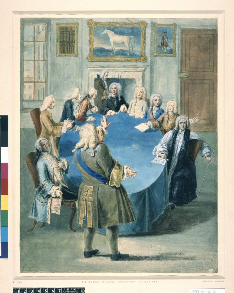 The fall of Robert Walpole - Museum of the Prime Minister